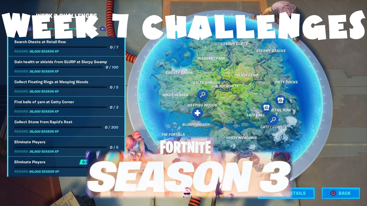 (Chapter 2) ALL Week 7 Challenges Guide (Floating Rings) - Season 3 ...