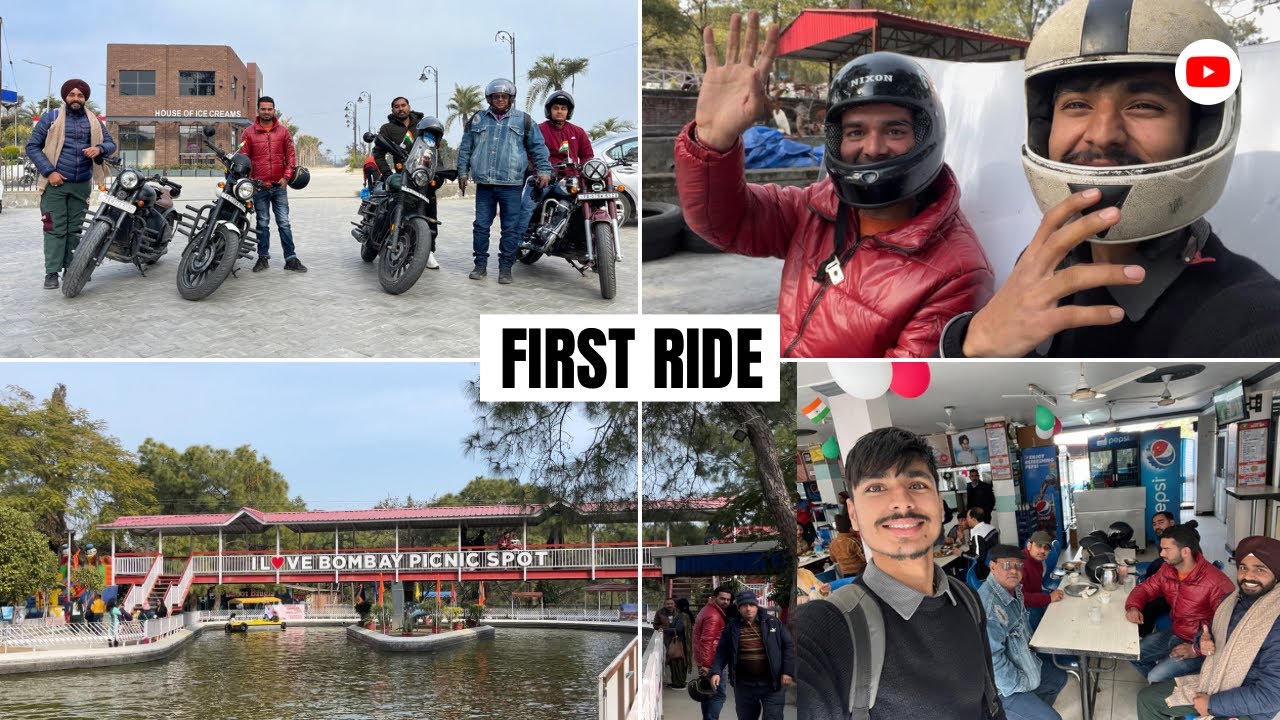 FIRST RIDE 😃 @JashanVlogs682 #bike #biker #bikeride #rider #automobile ...