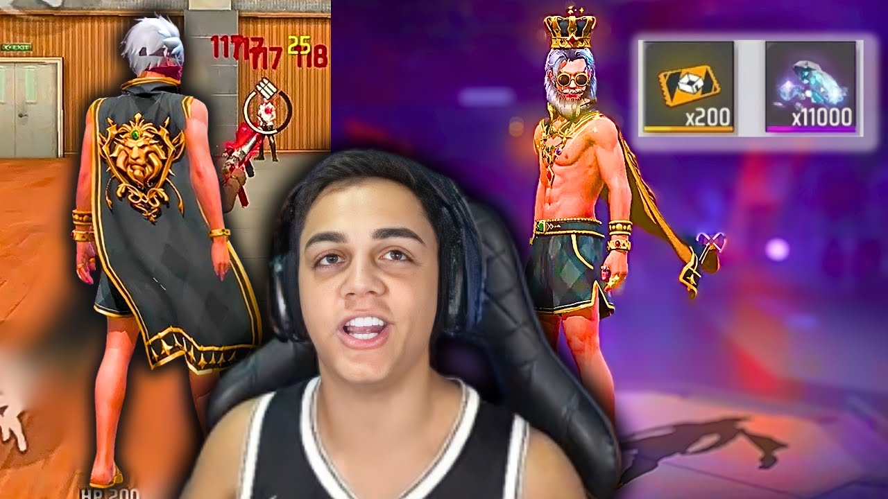 FREITAS VIROU REI COM ESSA SKIN - YouTube