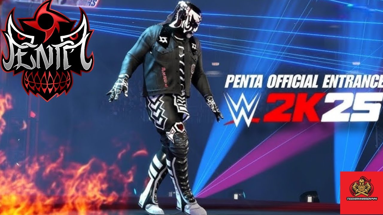 WWE 2K25 Penta Entrance Revealed! - YouTube