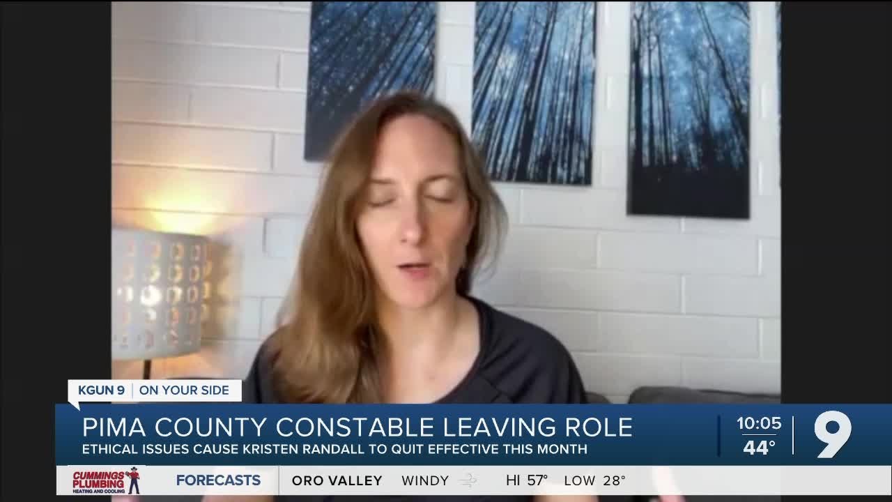 Pima County Constable quits over evictions, ethical concerns - YouTube