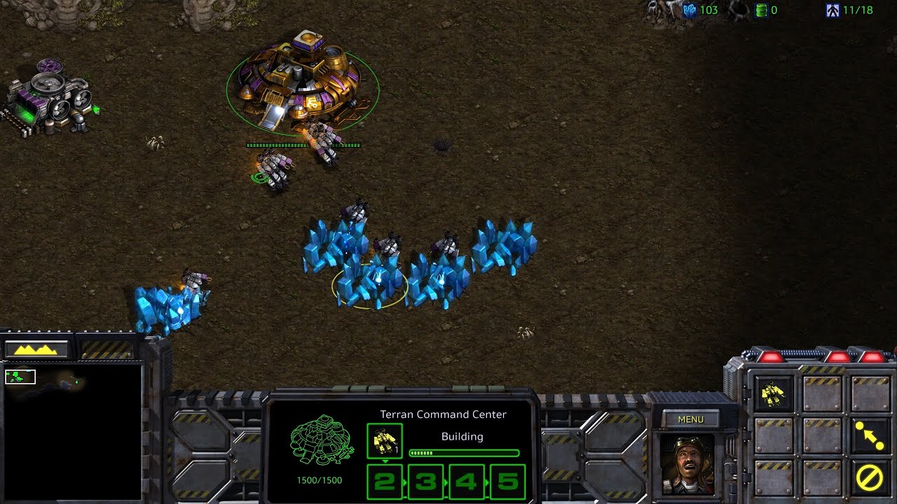 StarCraft: Remastered Stellar Forces Campaign - The Badlands Mission ...