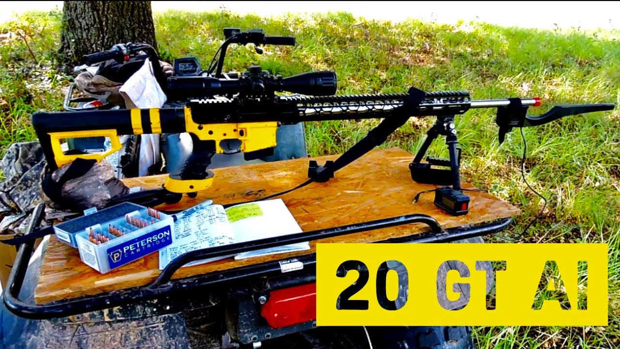20 GT AI Overbore Velocity, Molding Clay, Accuracy Hammer & Hornady ...