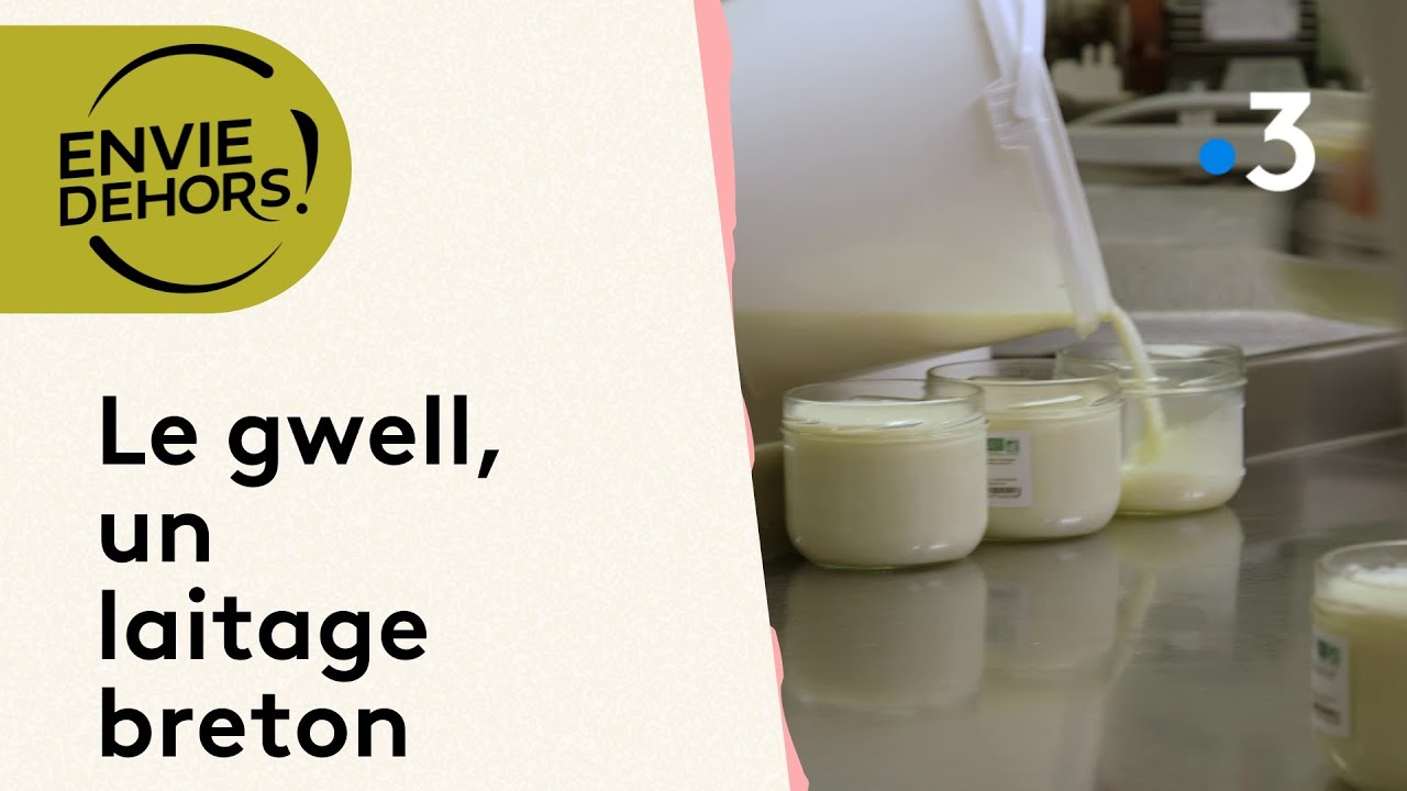 Le gwell, un yaourt de tradition bretonne - YouTube