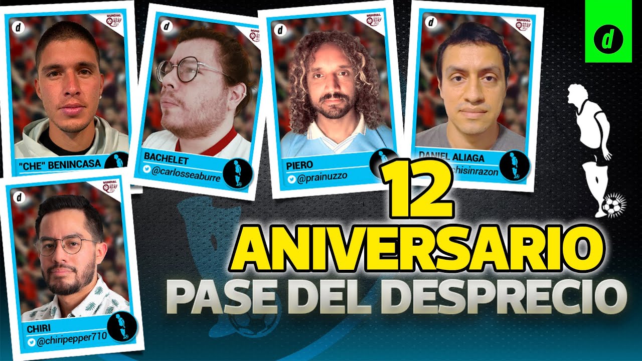 PASE DEL DESPRECIO: CELEBRAMOS nuestro ANIVERSARIO de 12 AÑOS - YouTube