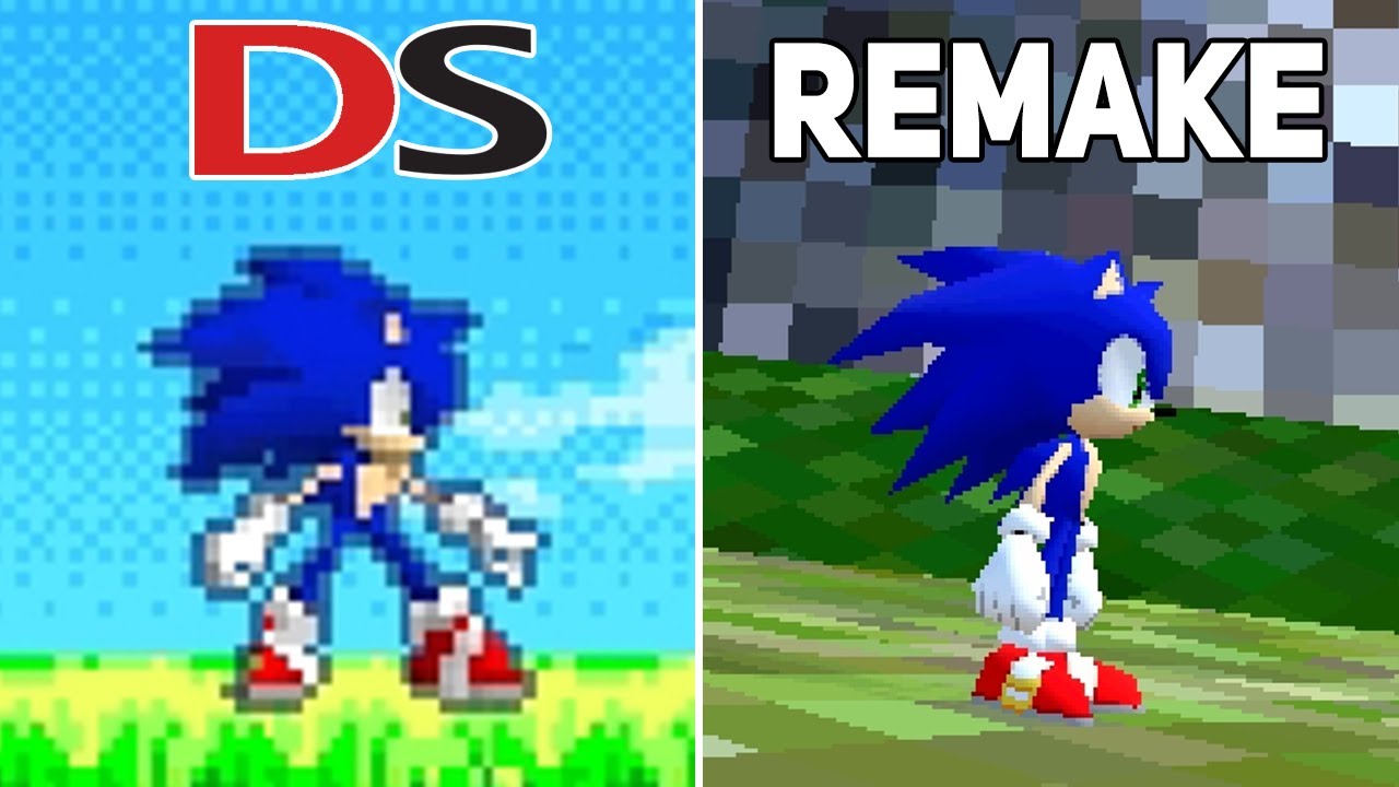Sonic Rush (2005) NDS vs 3D Fan Made Remake (Which One is Better ...