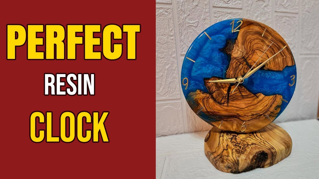 Master the Art of Resin Clocks! | Perfectly Install Clock Hands ...