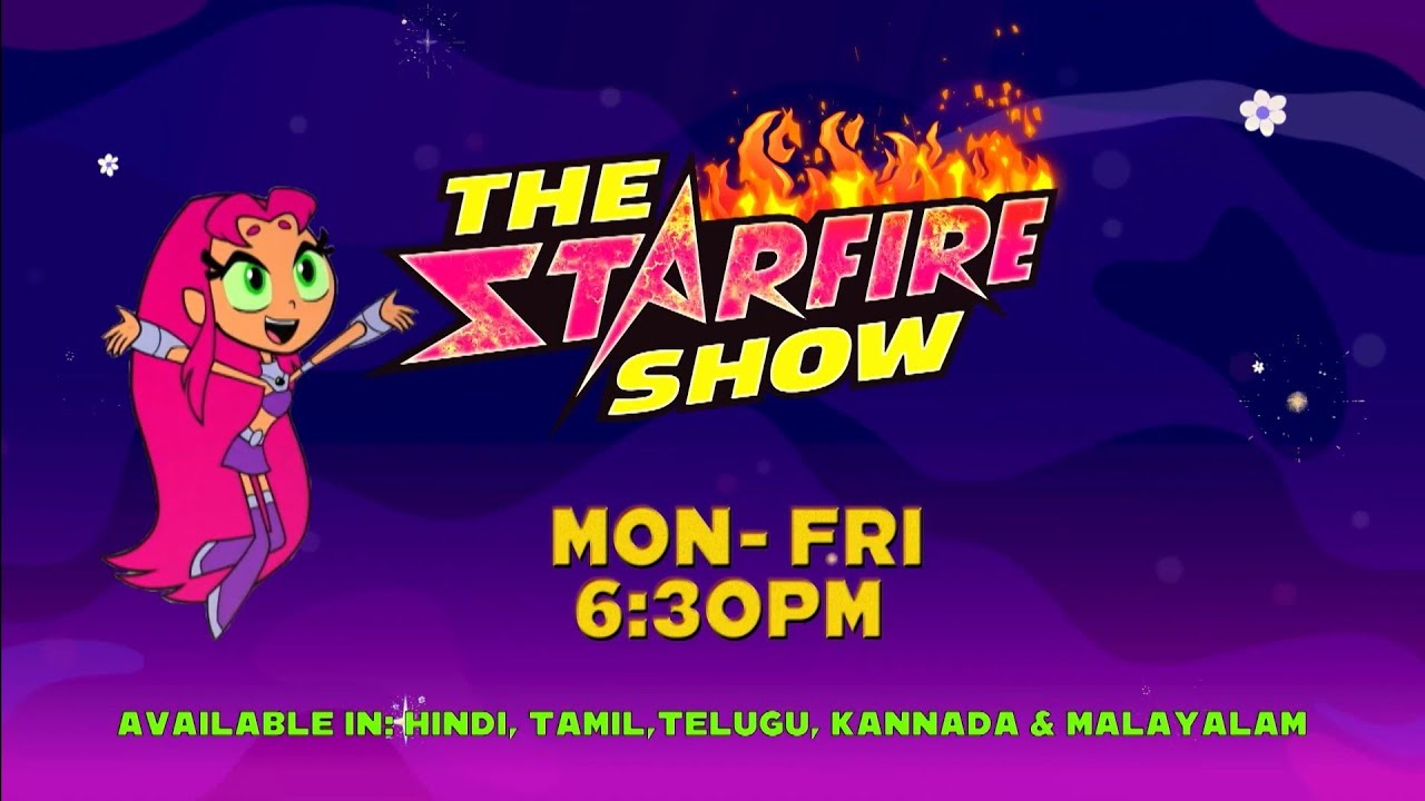 Cartoon Network India The Starfire Show Promo (2025) - YouTube