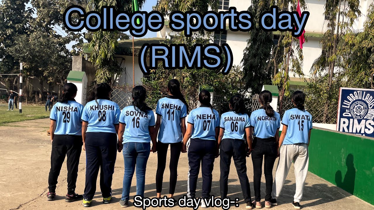 Sports day at College RIMS || Ss vlog || #rourkela #college #vlog # ...