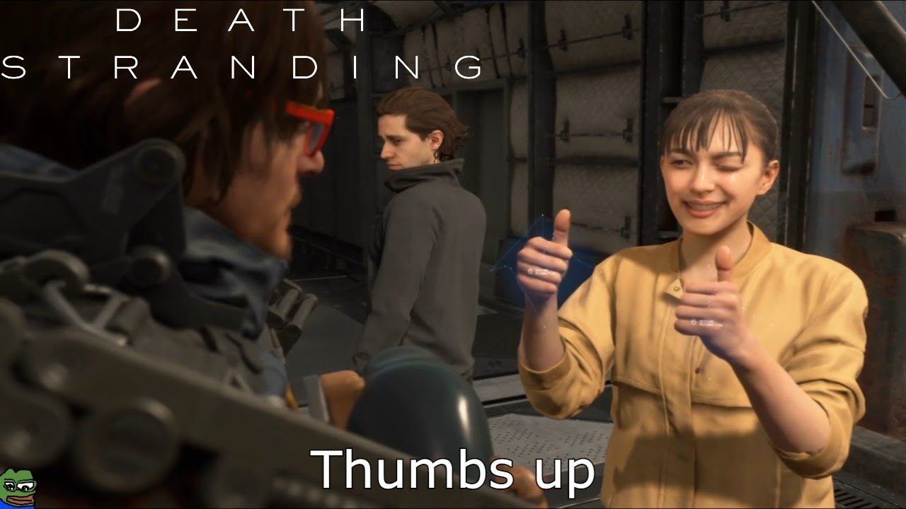 Thumbs up - Death Stranding - YouTube