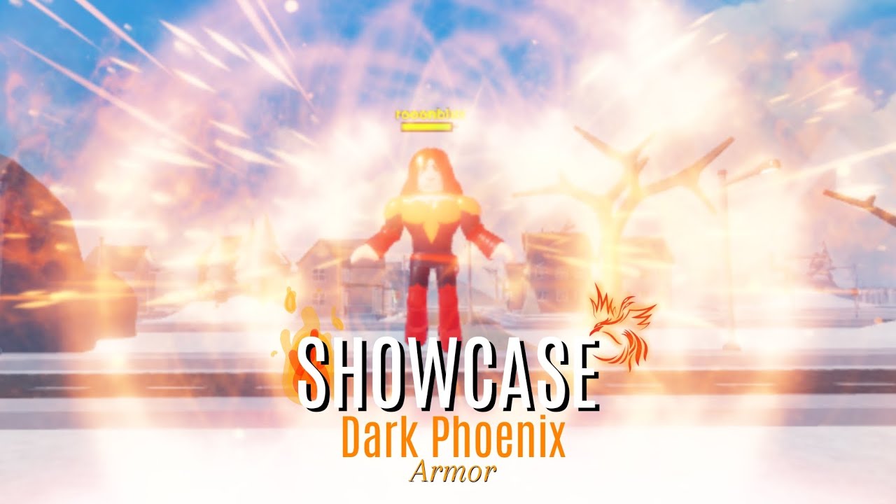 Dark Phoenix Armor SHOWCASE 🔥 - Heroes Online World - Roblox ...