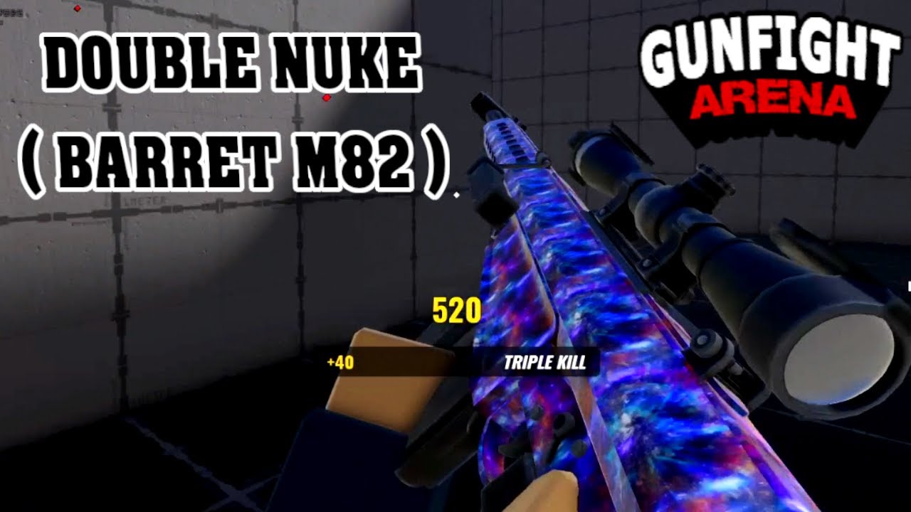 DOUBLE SNIPER NUKE ( BARRET M82 ) / GUNFIGHT ARENA ! 😱 - YouTube
