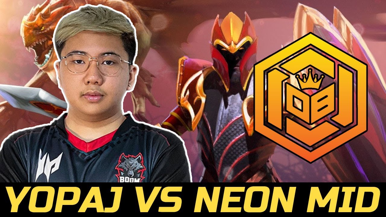 YOPAJ VS OB.NEON NEW MIDLANER - DRAGON KNIGHT MID INTENSE GAME - YouTube