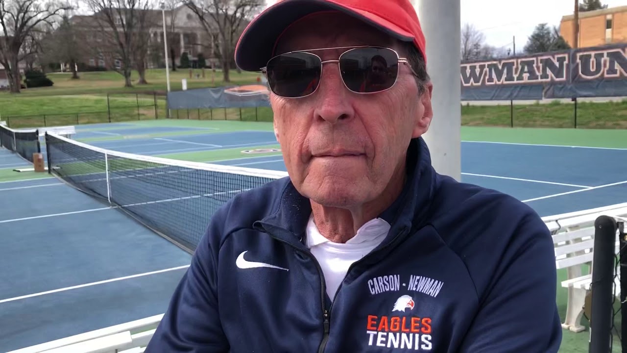 Carson-Newman Tennis: Jim Fredrick recaps Wingate 3-4-20 - YouTube