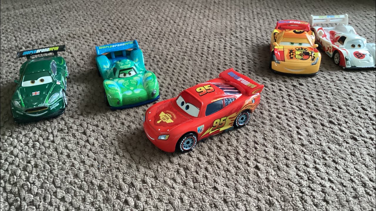 Disney Pixar Cars collection, from Cars 1 , 2. &. 3 - YouTube