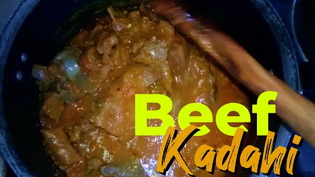 Beef Kadahi|بڑا گوشت کڑاہی|Recipe - YouTube
