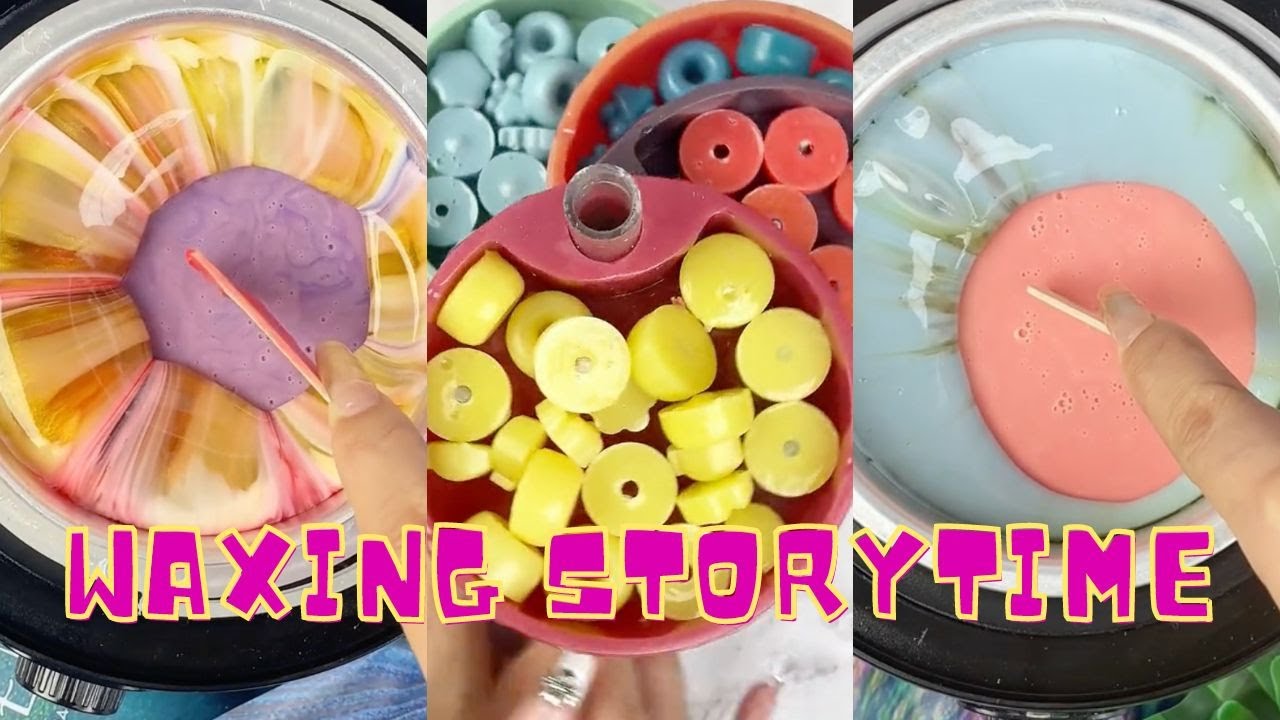 🌈 Satisfying Waxing Storytime 😲 #781 I stared at the solar eclipse ...