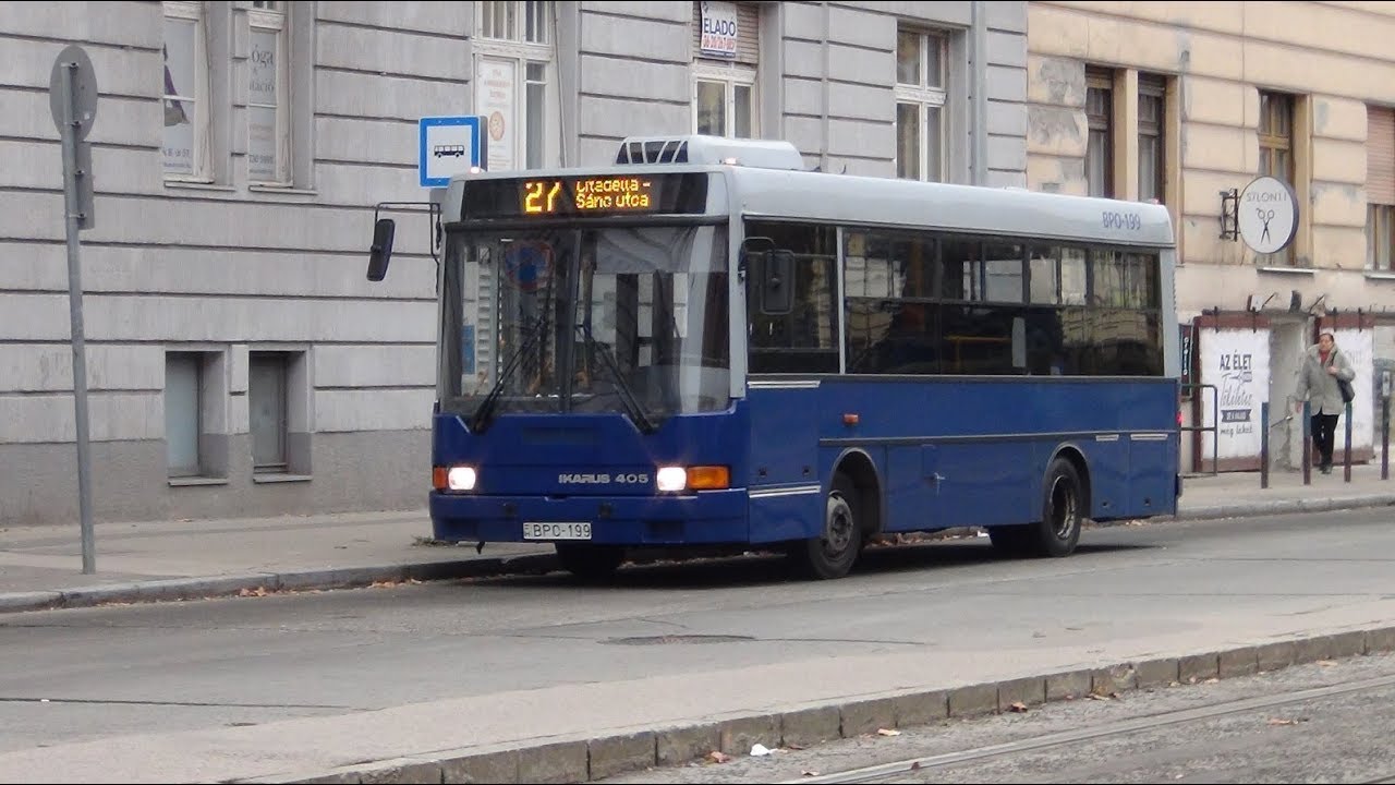 BPO-199, Ikarus 405 - YouTube