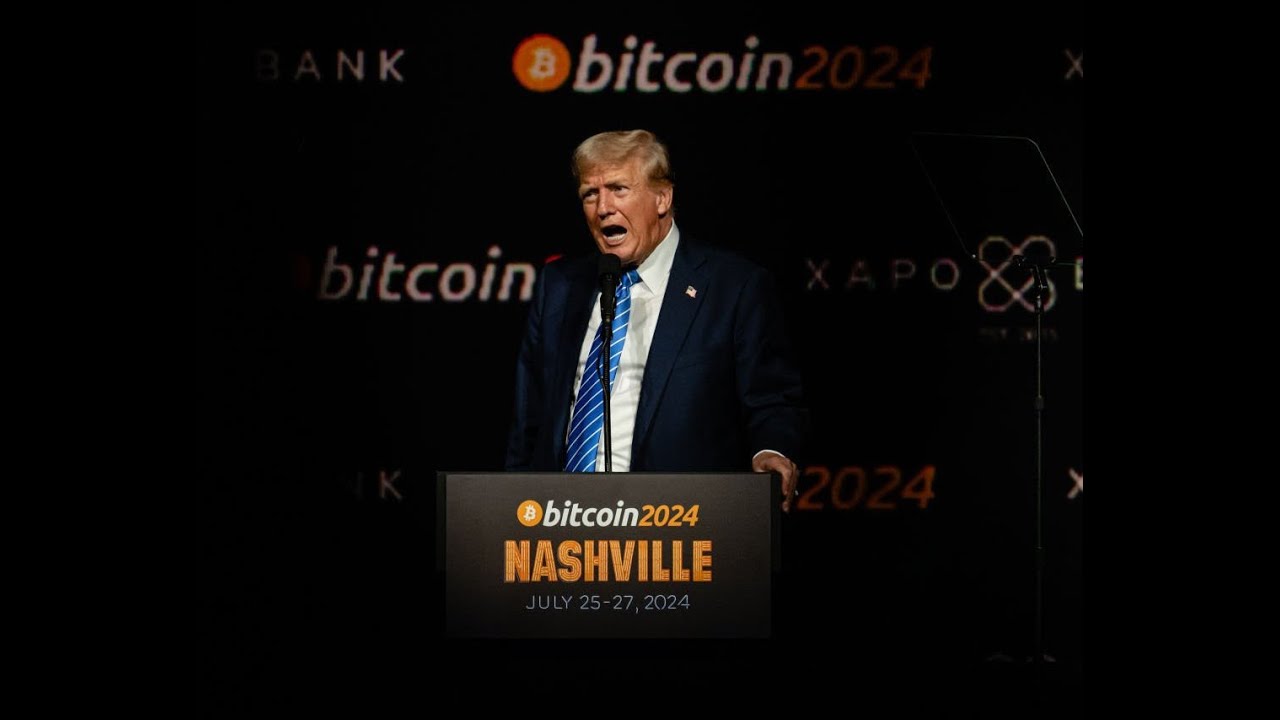 🔥 Donald Trump Supports Crypto at BTC Conference 2024! No CDBCs During ...