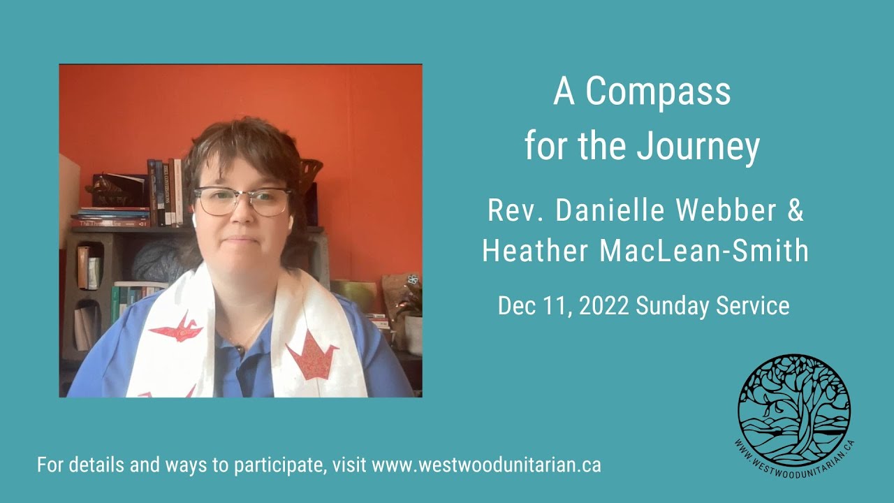 “A Compass for the Journey,” Rev. Danielle Webber & Heather MacLean ...
