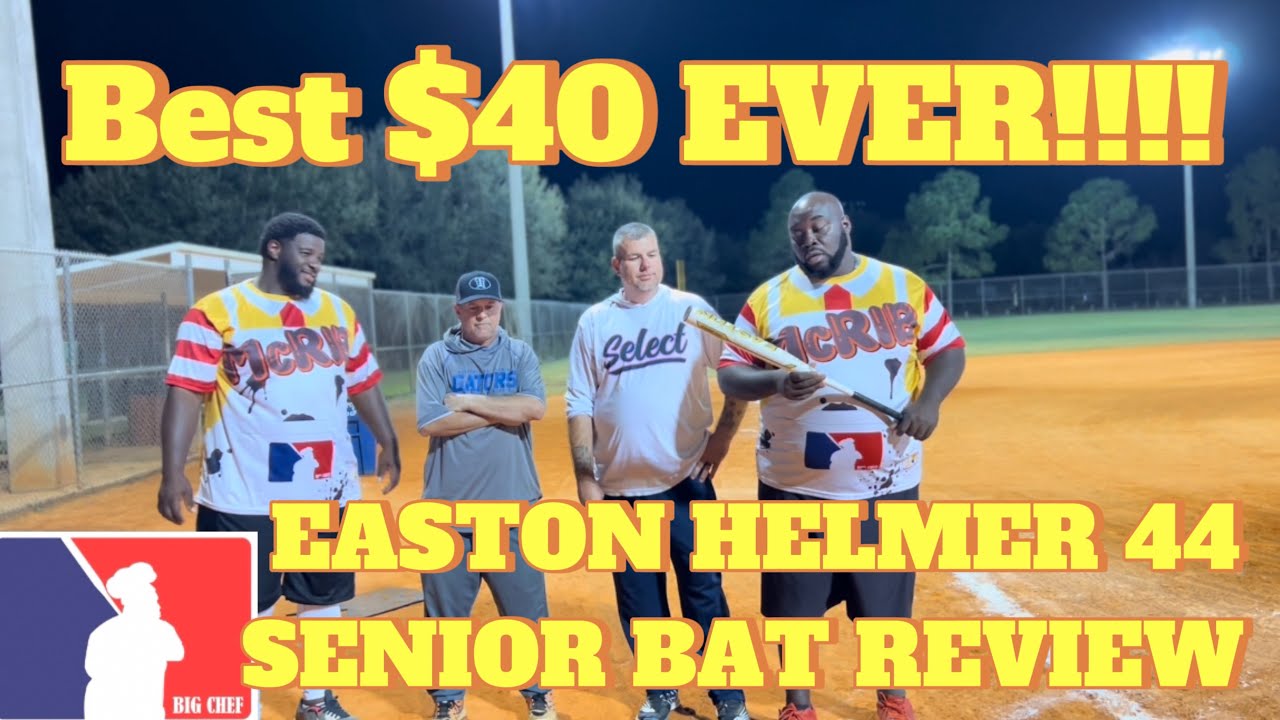 2023 Easton Brett Helmer Hitman 44 Senior Softball Bat Review - YouTube