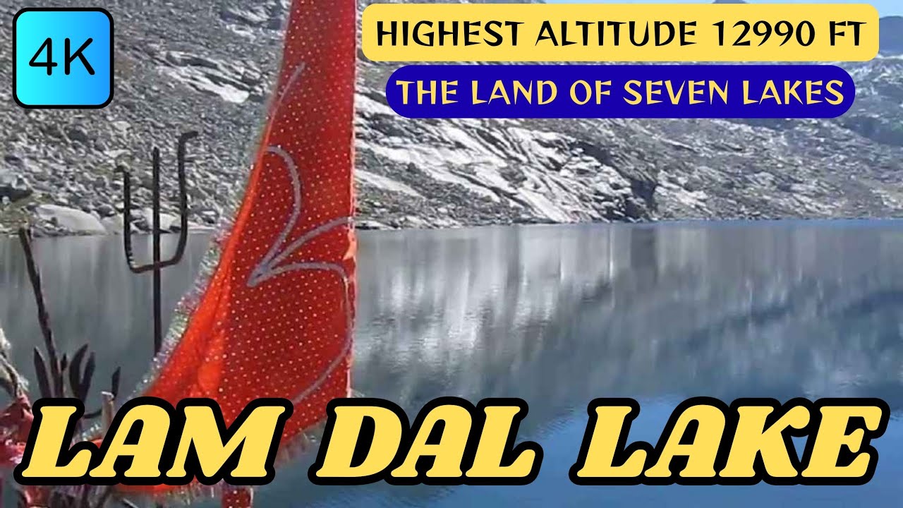 Lam Dal Lake | Seven Lake Trek | Dhauladhar Mountain | Jota Wali Mata ...