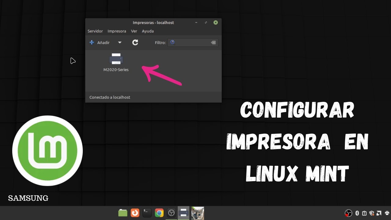 CONFIGURAR IMPRESORA SAMSUNG EN LINUX MINT - YouTube