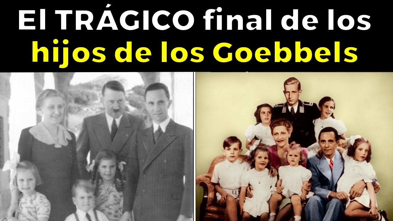 EL TRÁGICO FINAL de los hijos de Magda Goebbels - YouTube