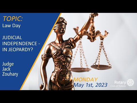 Toledo Rotary | May 1, 2023 | Judge Zach Zouhary