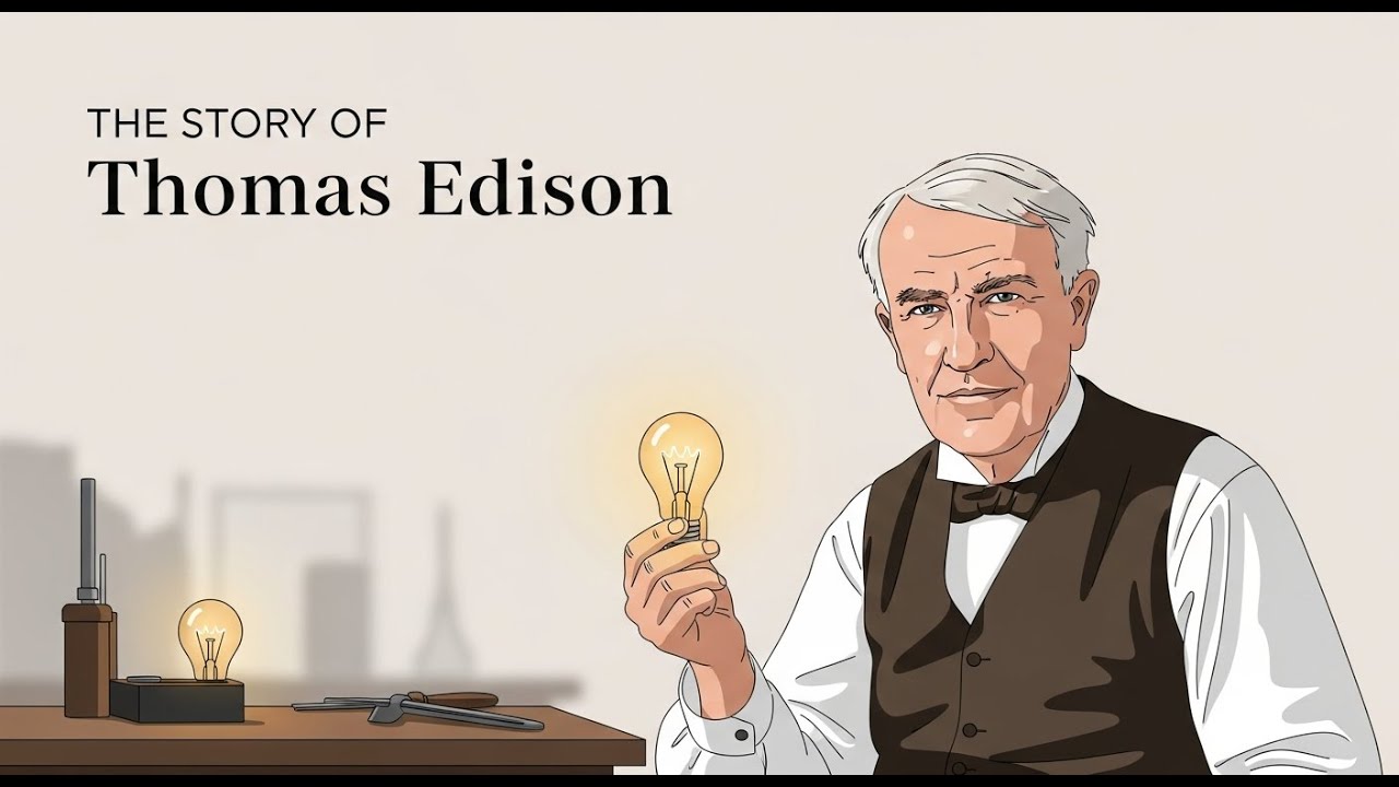Thomas Edison’s Life Story | Learn English with Inspiring Stories ...