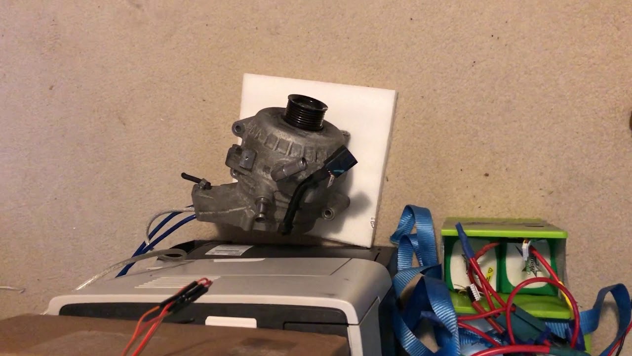 Lebowski controller driving a Hyundai HSG IPM motor - YouTube