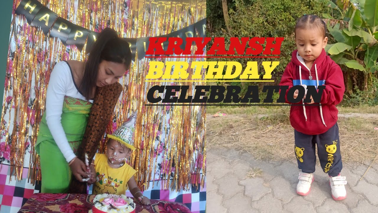 Kriyansh 2nd Birthday Clebration vlog | My first vlog@JayaBasuvlog ...