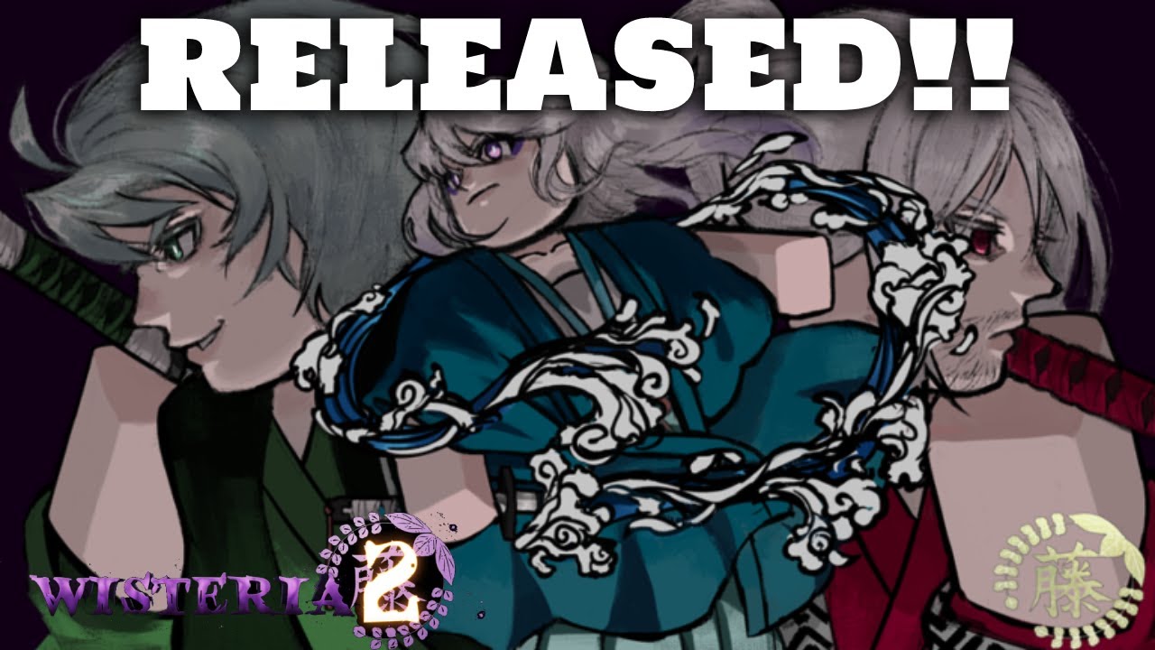 🔴 WISTERIA 2 RELEASED!! STARTING THE GAME! - YouTube