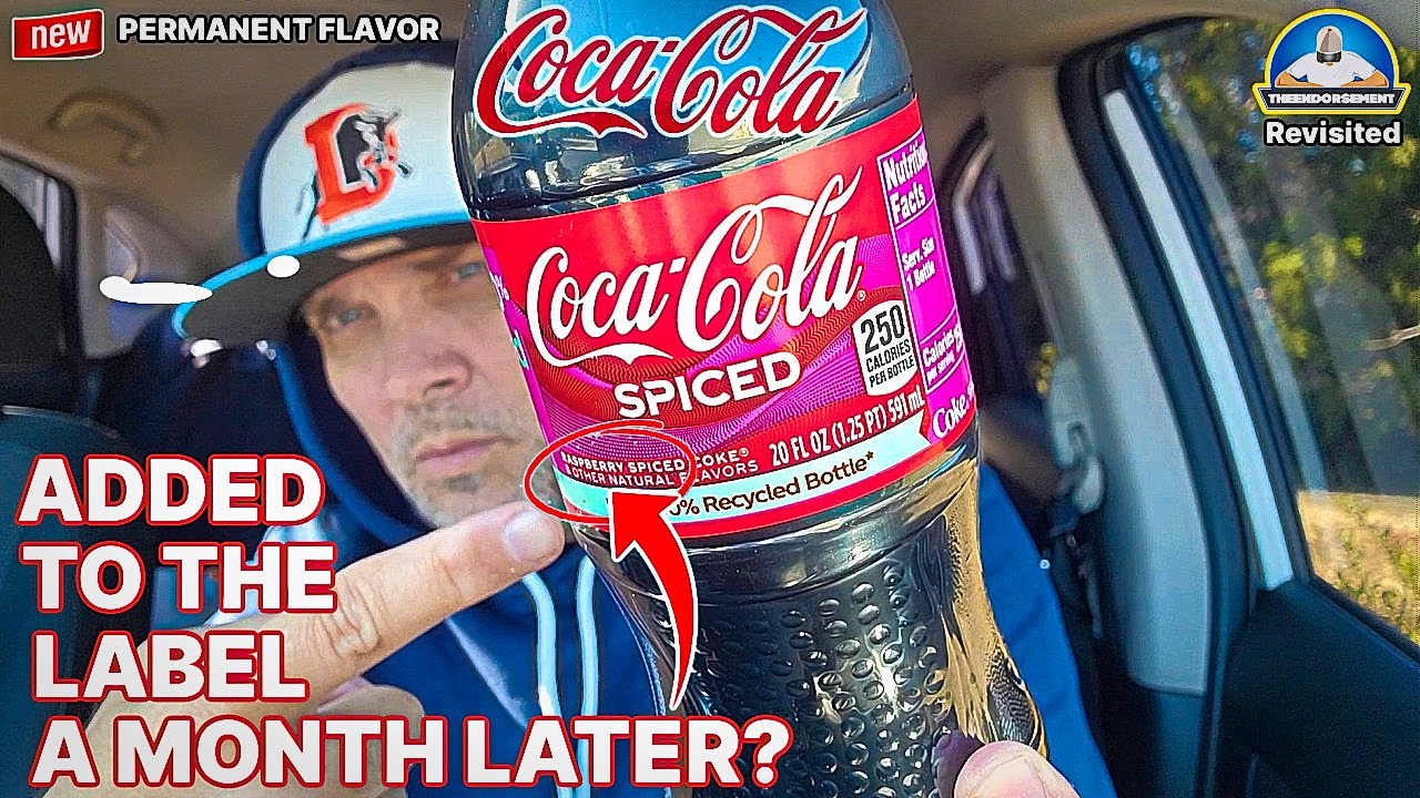 Coca-Cola® Raspberry Spiced Review! | NEW Label? I'm Confused ...