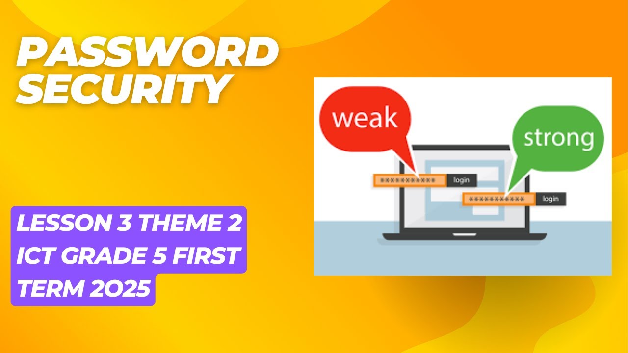 password security lesson 3 theme 2 ict grade 5 first term 2024_2025 ...