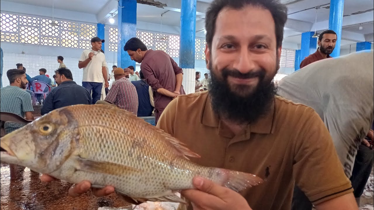 Emperor Fish or Mulla Machli / Sherry Info & Cutting - YouTube