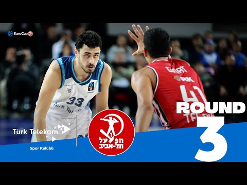Turk Telekom runs past Hapoel! | Round 3 Highlights |2022-23 7DAYS EuroCup