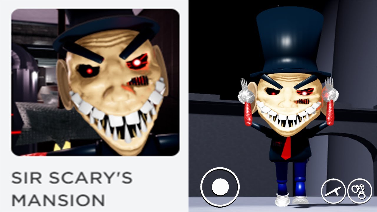 SIR SCARY'S MANSION (SCARY OBBY) | ROBLOX ALL JUMPSCARE FULL GAMEPLAY ...