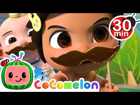 Five Little Monkeys Jumping on the Bed 30 MIN COMPILATION | CoComelon ...