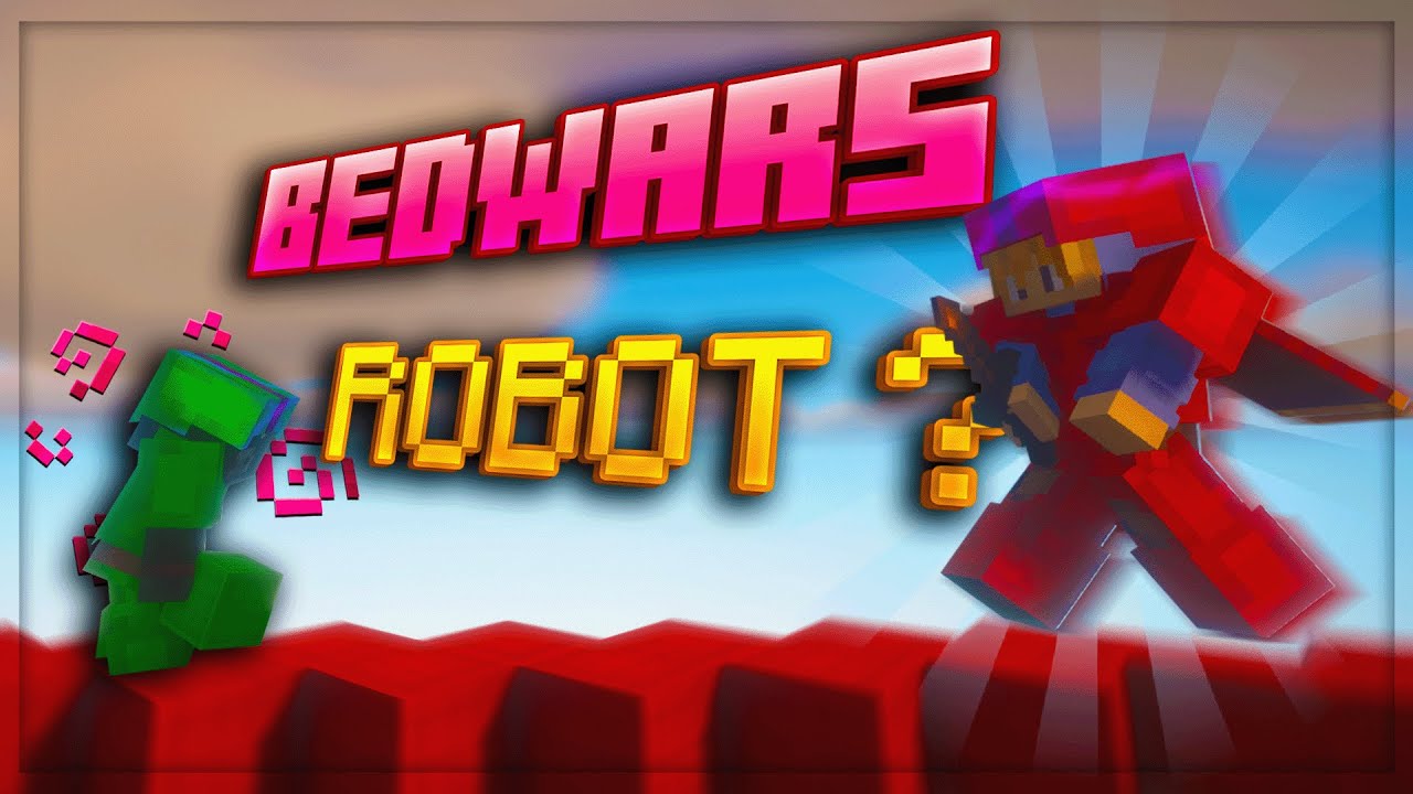 Jouer au BEDWARS contre un BOT ?? - YouTube