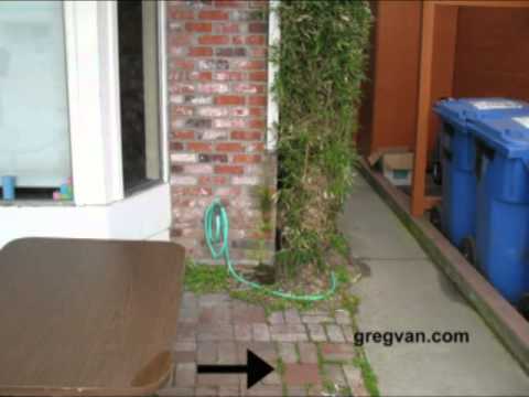 Missing Roof Gutter Downspout - House Water Damage Problems - YouTube