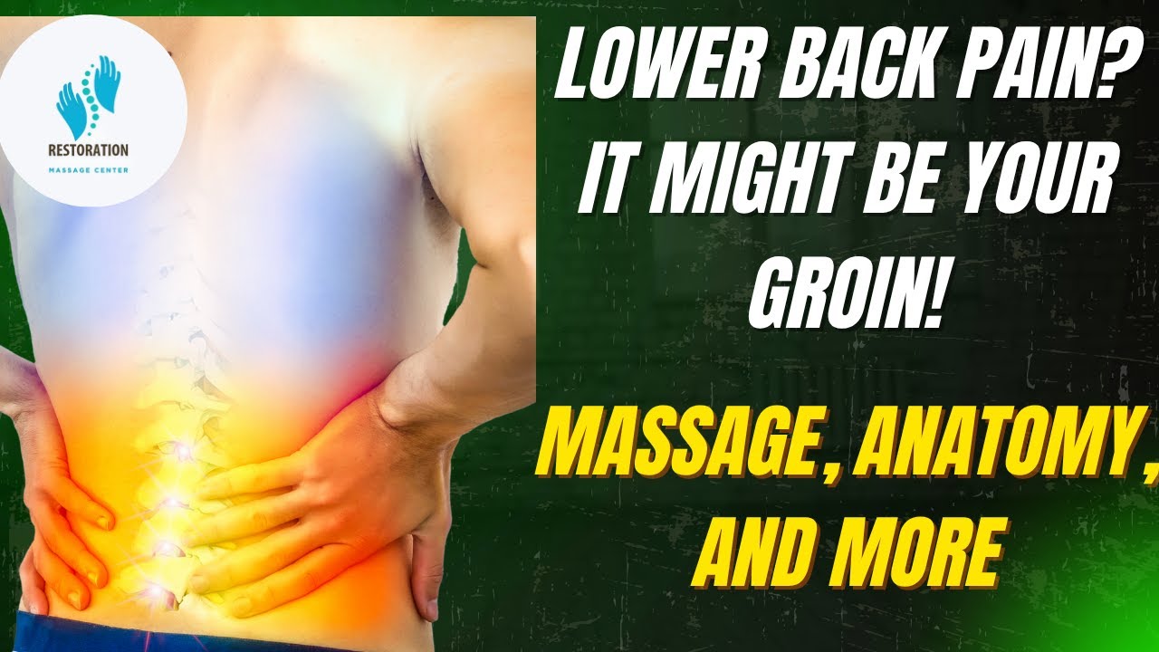 Lower Back Pain? Try This Adductor (Groin) Massage Technique! - YouTube