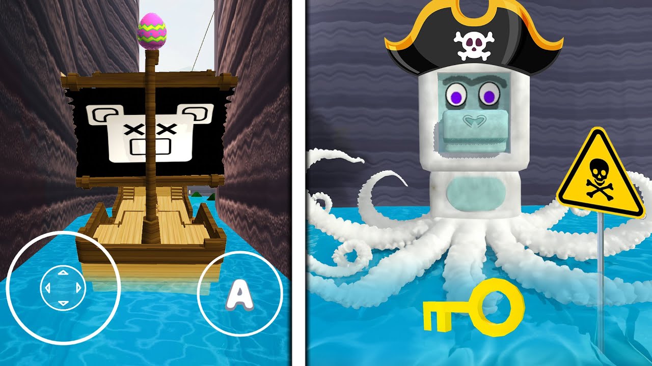 Yeti Pirate Monster - Super Bear Adventure Gameplay Walkthrough - YouTube