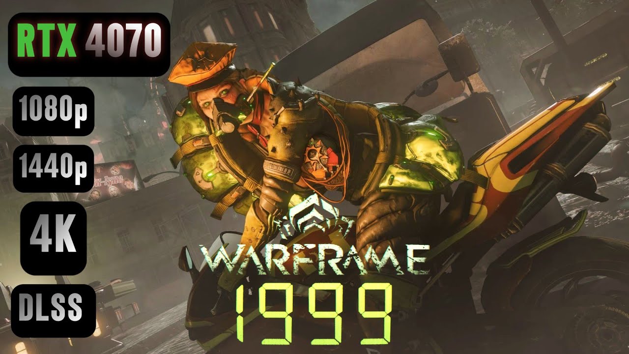 Warframe 1999 RTX 4070 FPS TEST | RTX 4070 & i5 12400F Benchmark 1080p ...
