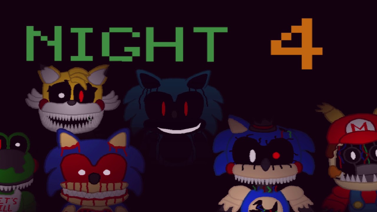 FNaS 4 DLC Reborn 1 серия 4 ночь сложно но я прашол - YouTube