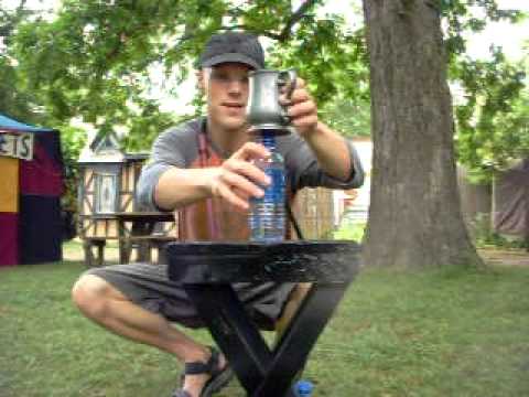 Bullwhip Cracking: Bottle Tricks - YouTube
