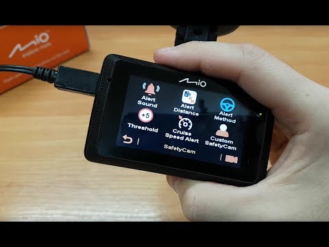 Mio MiVue | SafetyCam Settings and How to add a safety camera