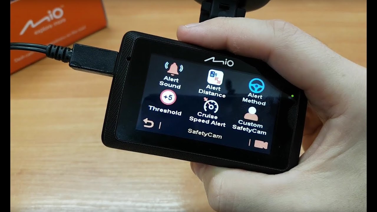 Mio MiVue | SafetyCam Settings and How to add a safety camera - YouTube