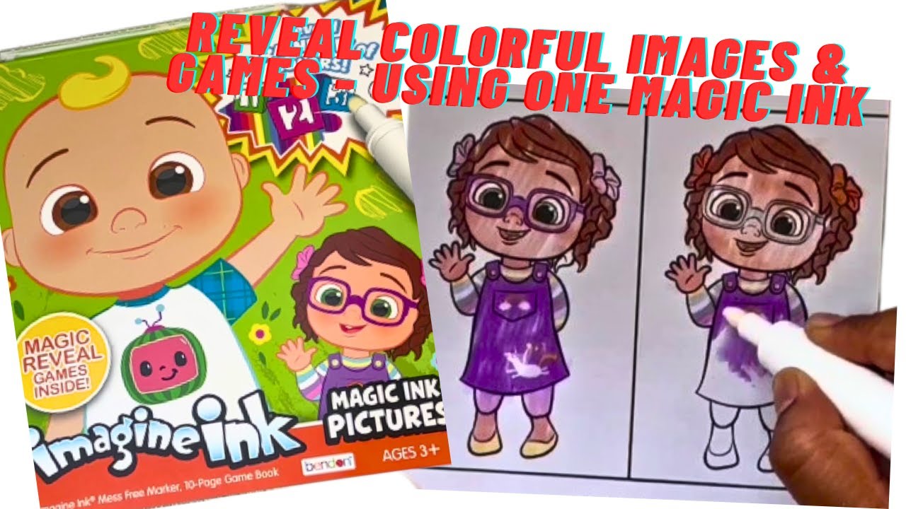CocoMelon Imagine Ink Coloring book Final Part|Learn numbers |Fun Games ...