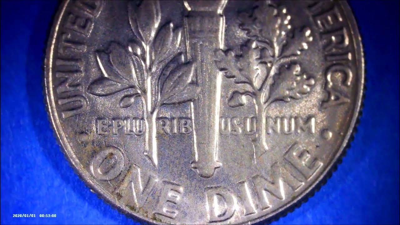 Doubled Die reverse 1980-D ROOSEVELT DIME - YouTube